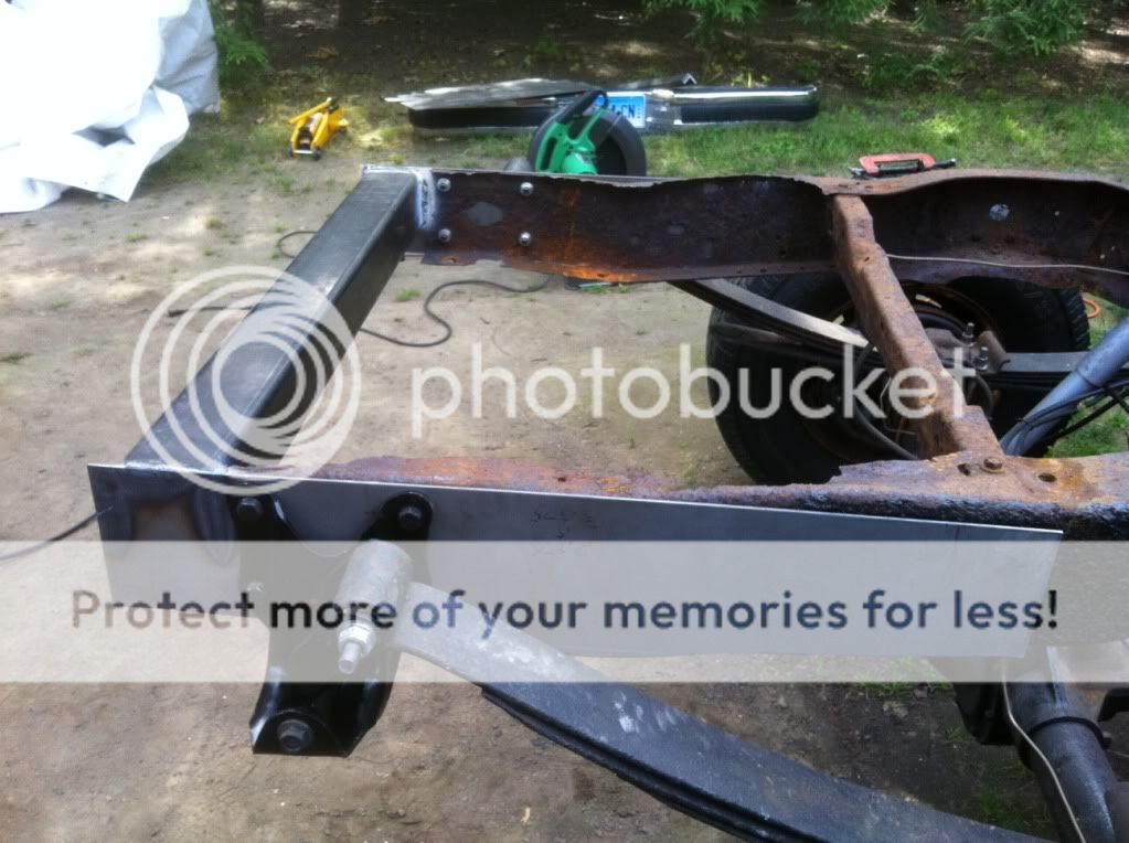 1989 F150 rear frame repair done. pics - Ford Truck Enthusiasts Forums