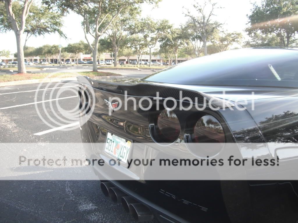 NEW PICS My Badass ride with SSvette xtreme rear spoiler in Carbon ...