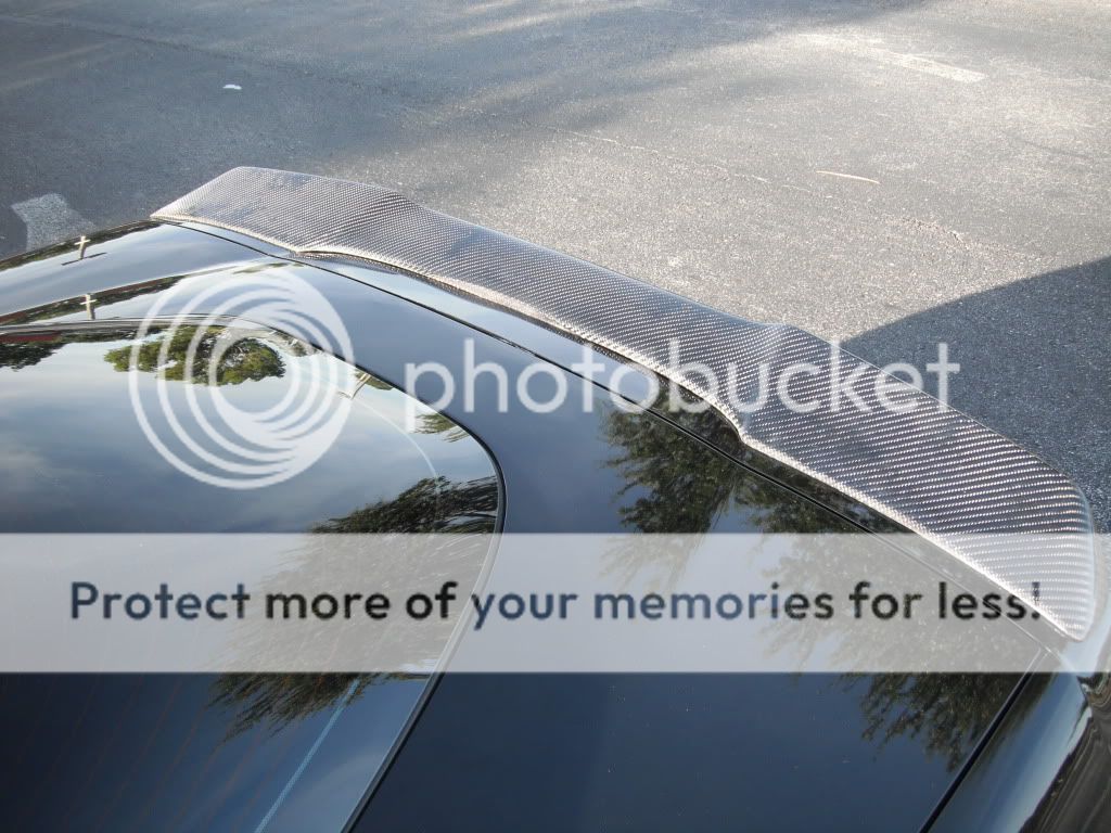 NEW PICS My Badass ride with SSvette xtreme rear spoiler in Carbon ...
